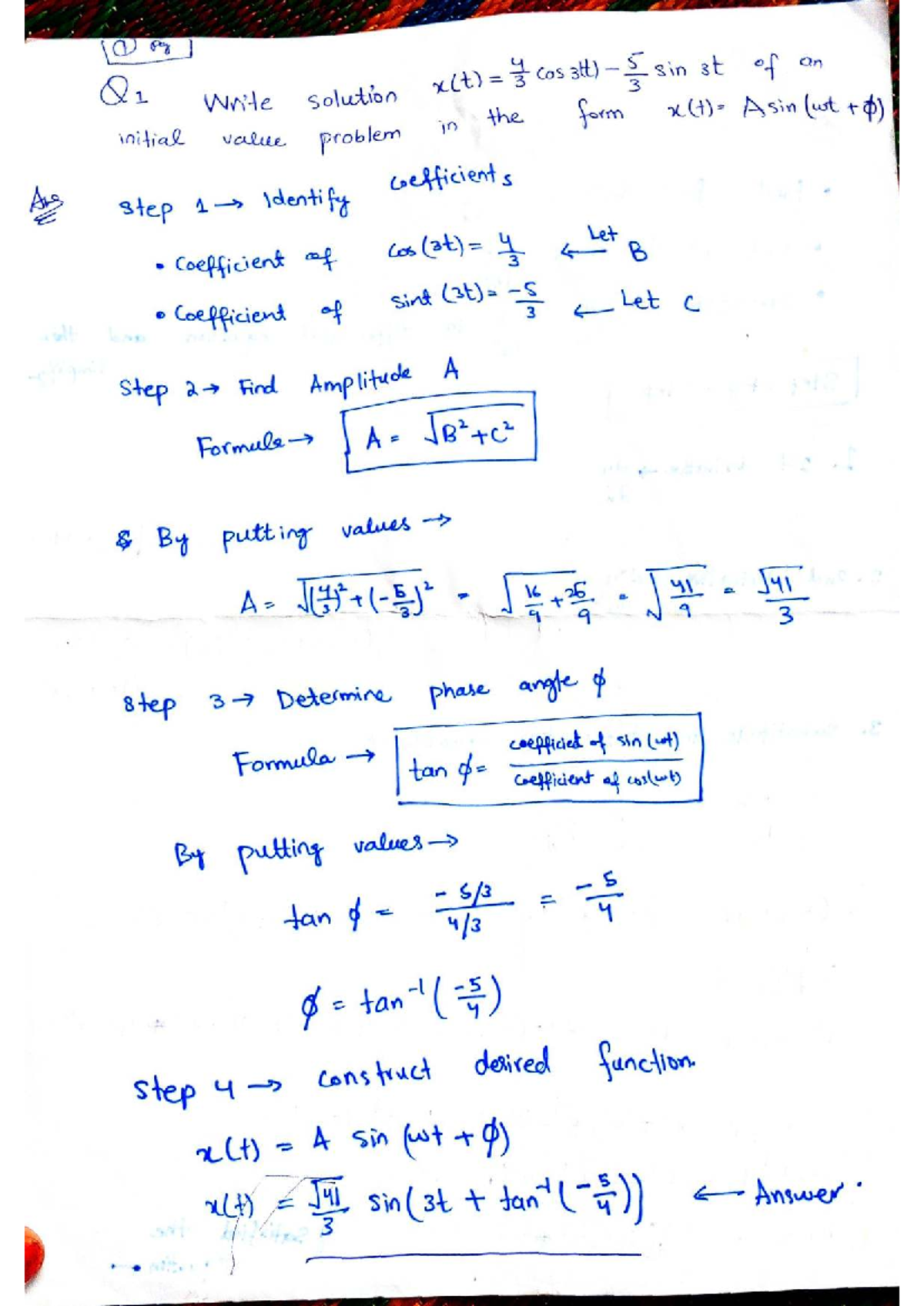 MTH401 Final Exam Notes: Differential Equations & Series Solutions ...