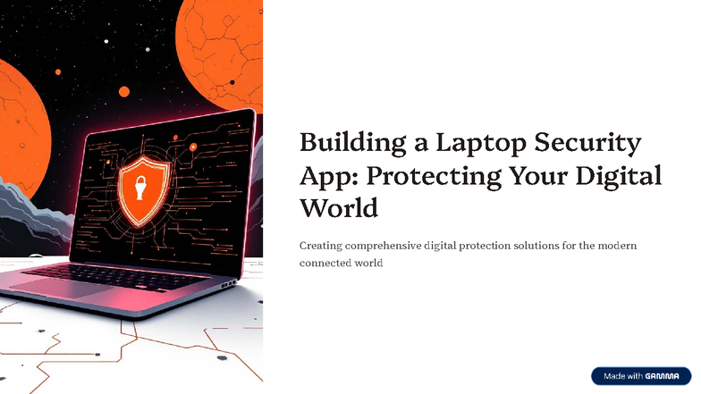 Building a Laptop Security App: Essential Features & Insights - Studocu