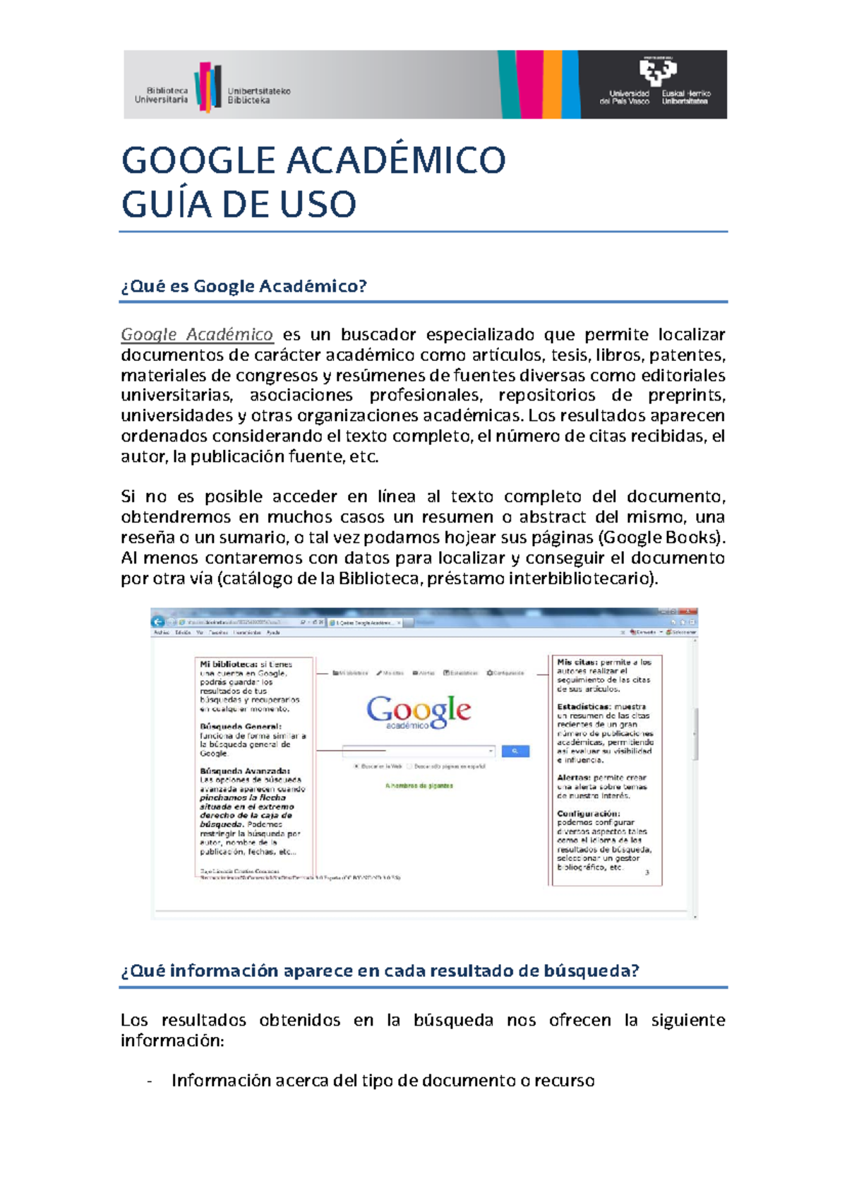 Guía Completa de Uso de Google Académico - Recursos Académicos - Studocu