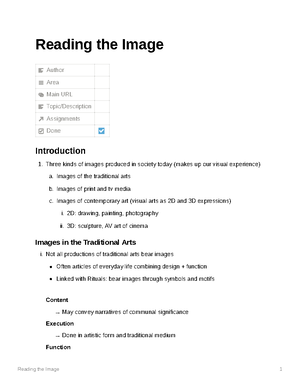 CPAR Module 3 & 5 - CPAR MODULE 3: ARTISTIC SKILLS AND TECHNIQUES ...