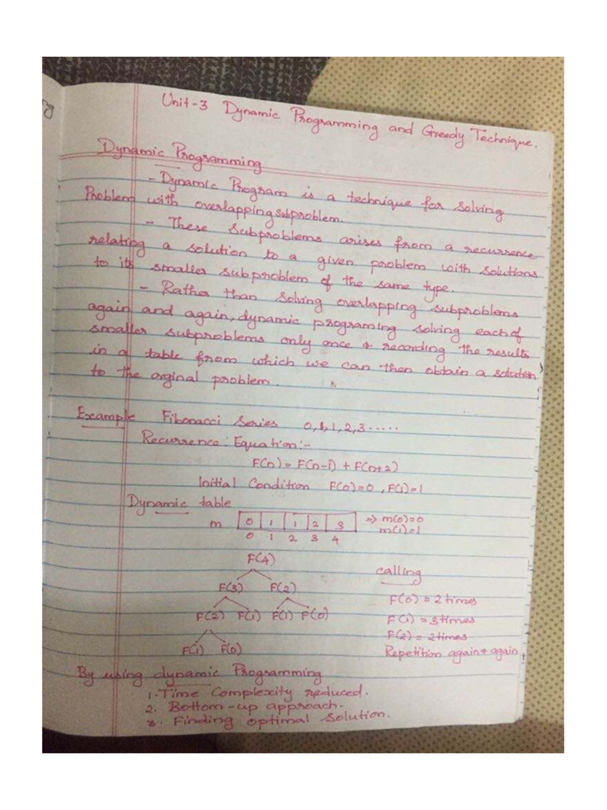 Unit-3 DAA - Lecture Notes on Dynamic Programming Techniques - Studocu