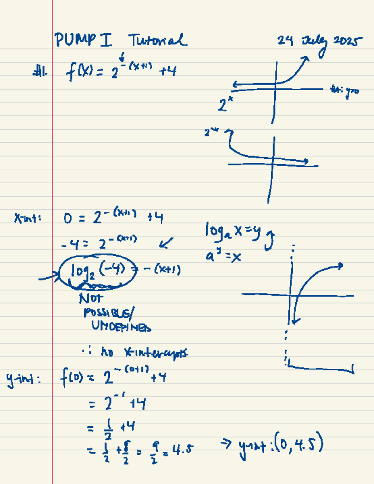 PUMP I Tutorial Notes (PD) - 24 July 2025 - Studocu