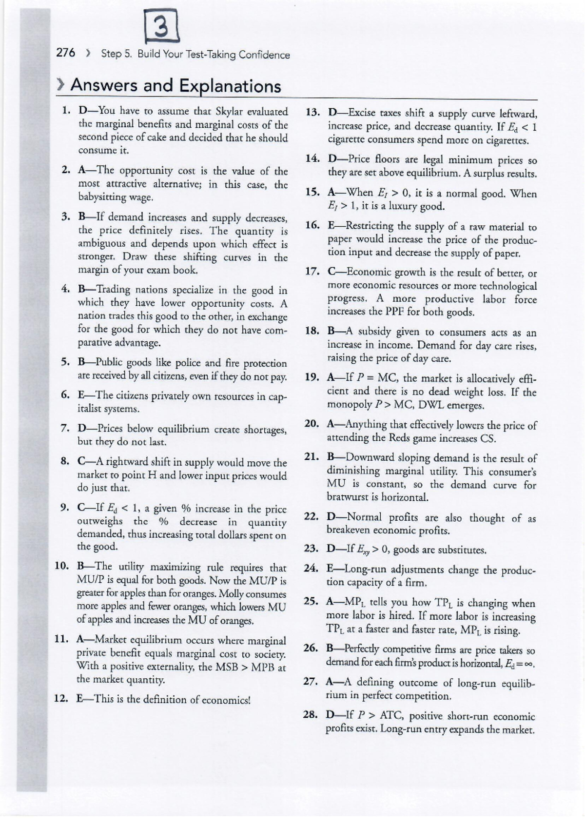 AP Microeconomics Mock Exam 3 Review Materials - Studocu
