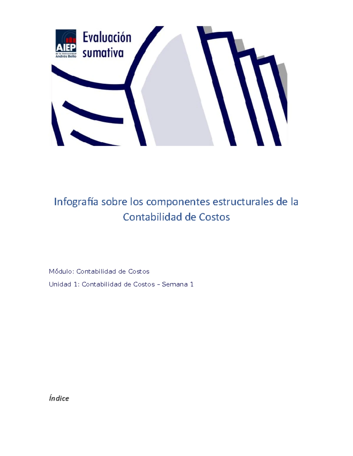Descargable semana 1 - Costos aplicados al proceso de toma de decisiones • Semana 1 COSTOS PARA ...