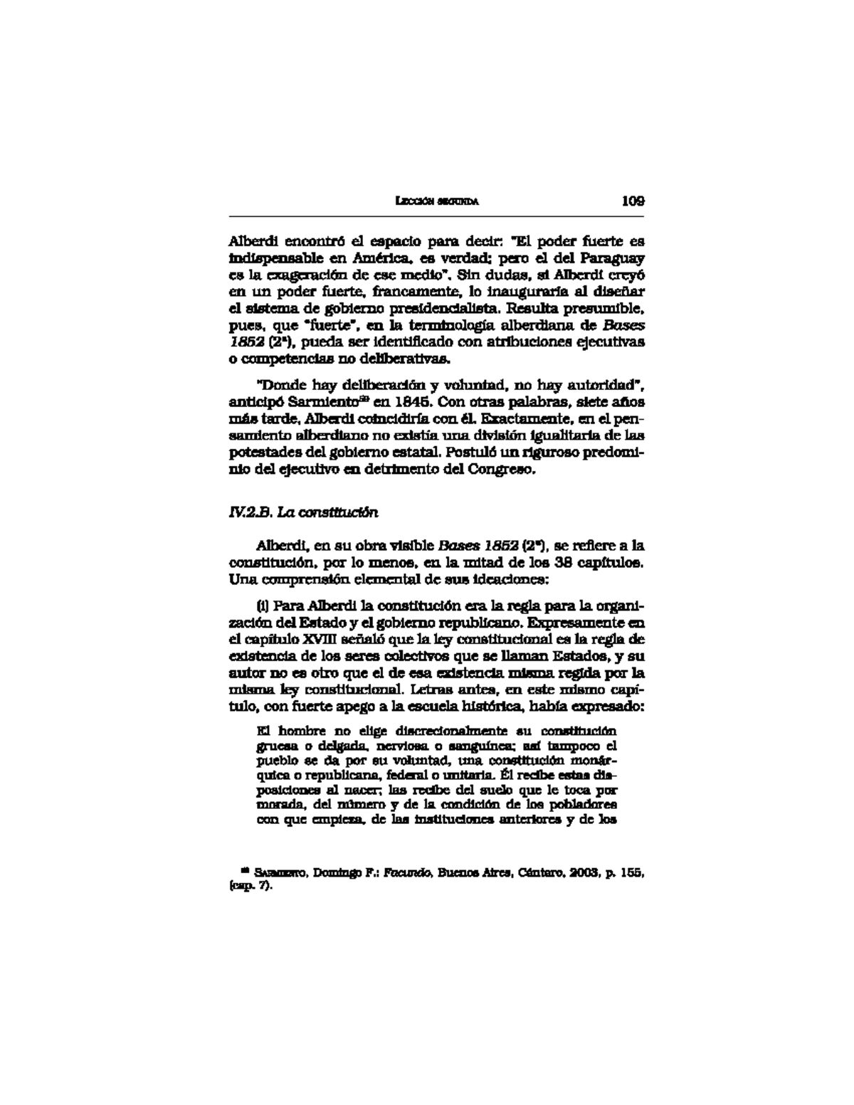 LECCIÓN SEGUNDA: Análisis del Poder Fuerte en la Constitución de ...