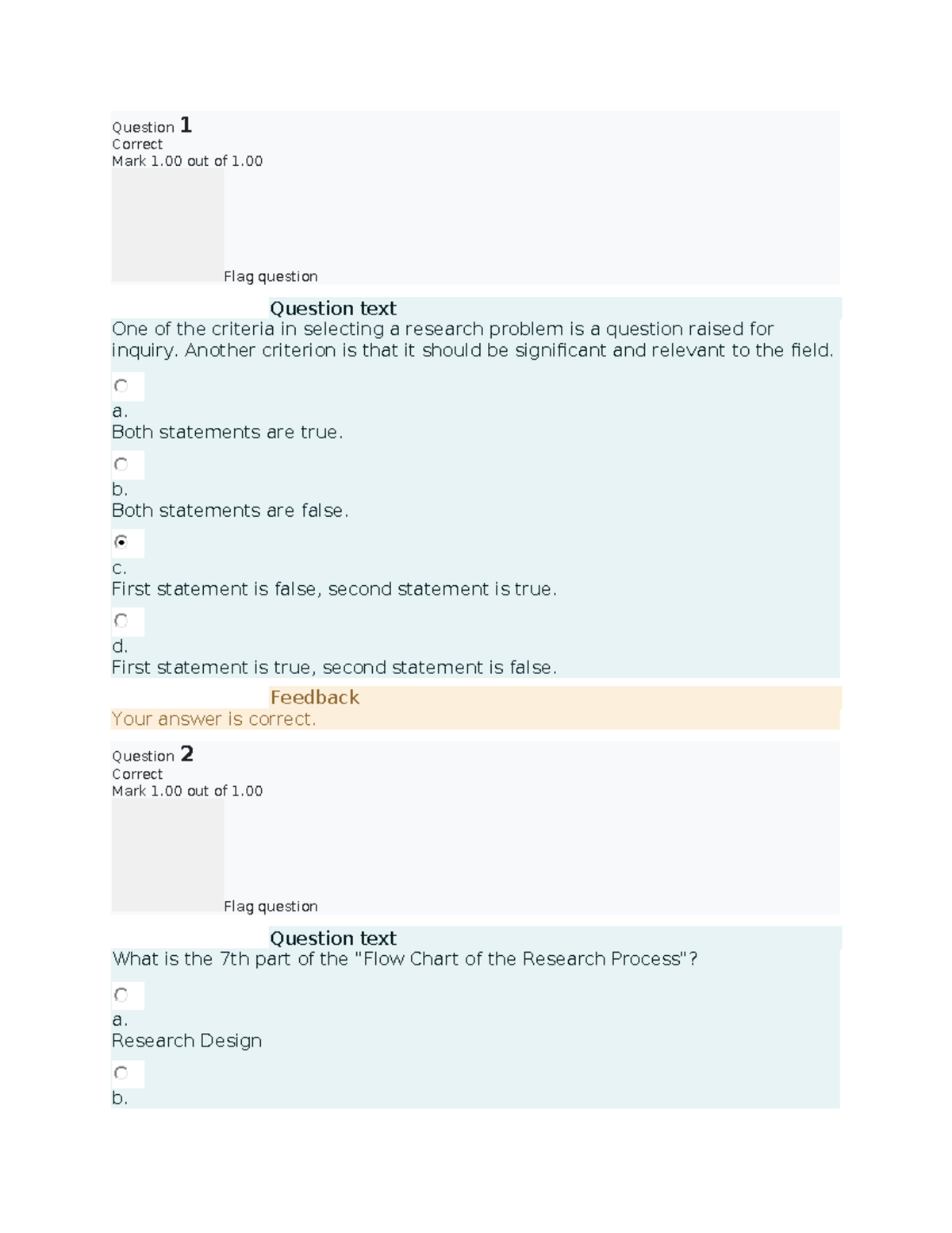 Research Exam Questions and Answers (Course Code: RESEARCH 101) - Studocu