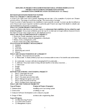 WORD Processing 2005-2021 KCSE Computer Studies Practical - 415/ KCSE COMPUTER STUDIES – WORD ...