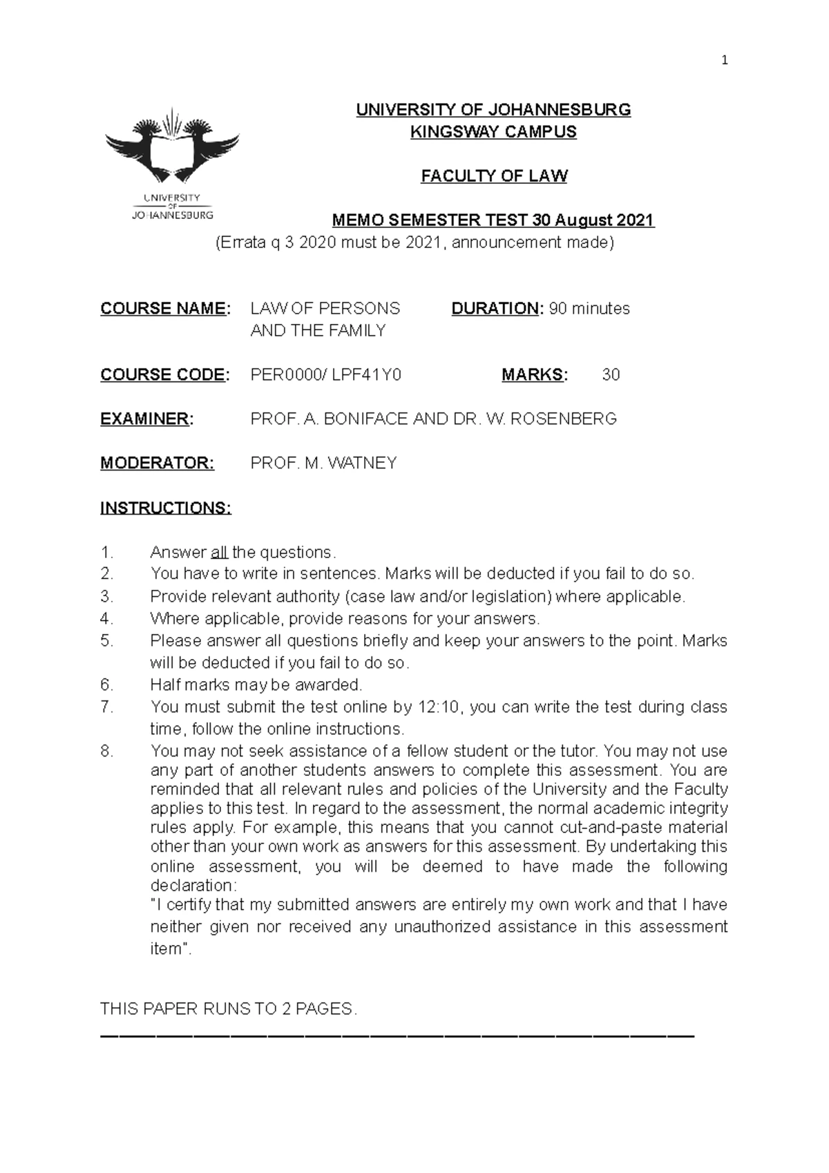 TSAR guideline brief with examples 2015-1 - 1 TSAR FORMAT FOR FOOTNOTES ...