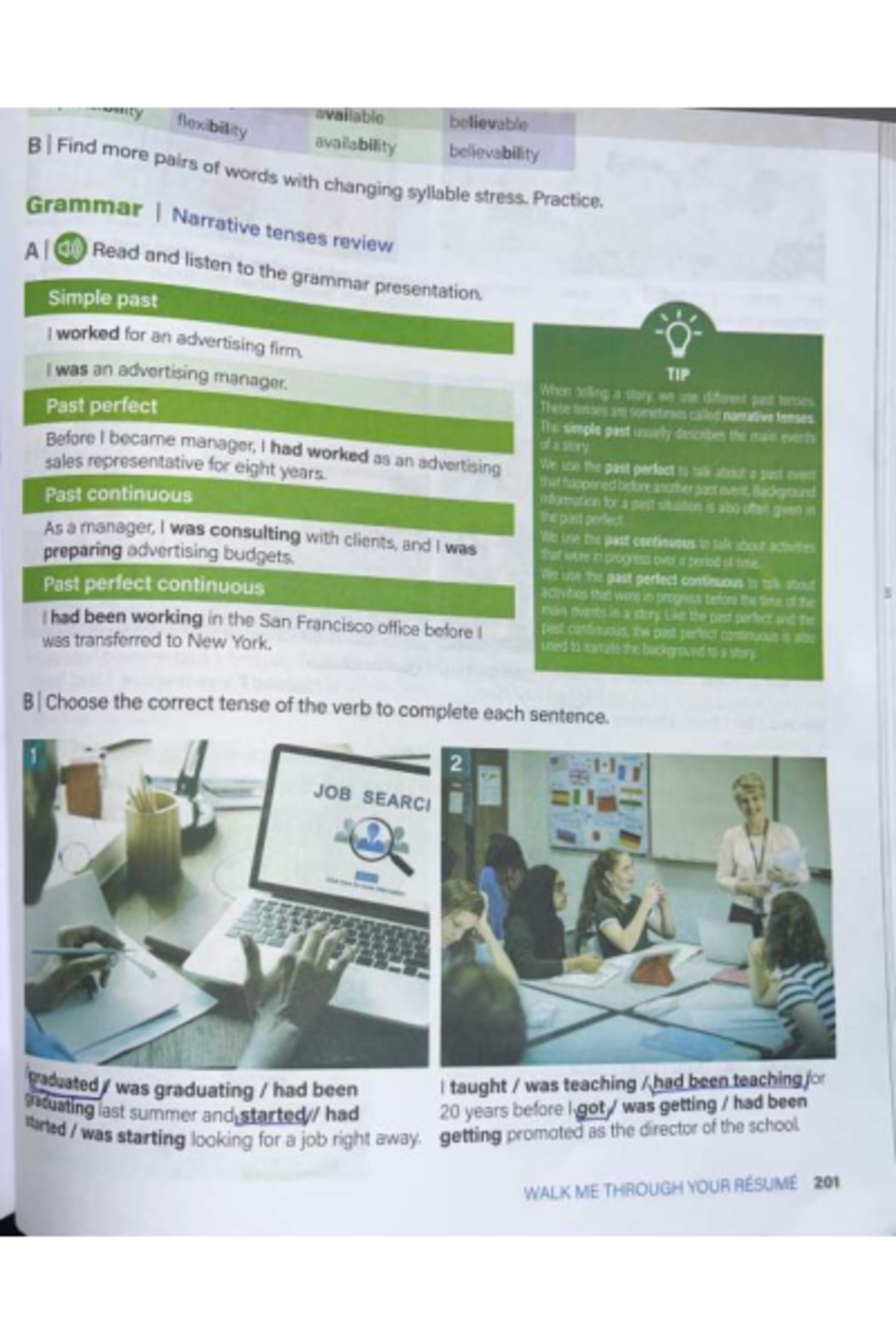 Narrative Tenses Review: Understanding Past Tenses in English Grammar ...