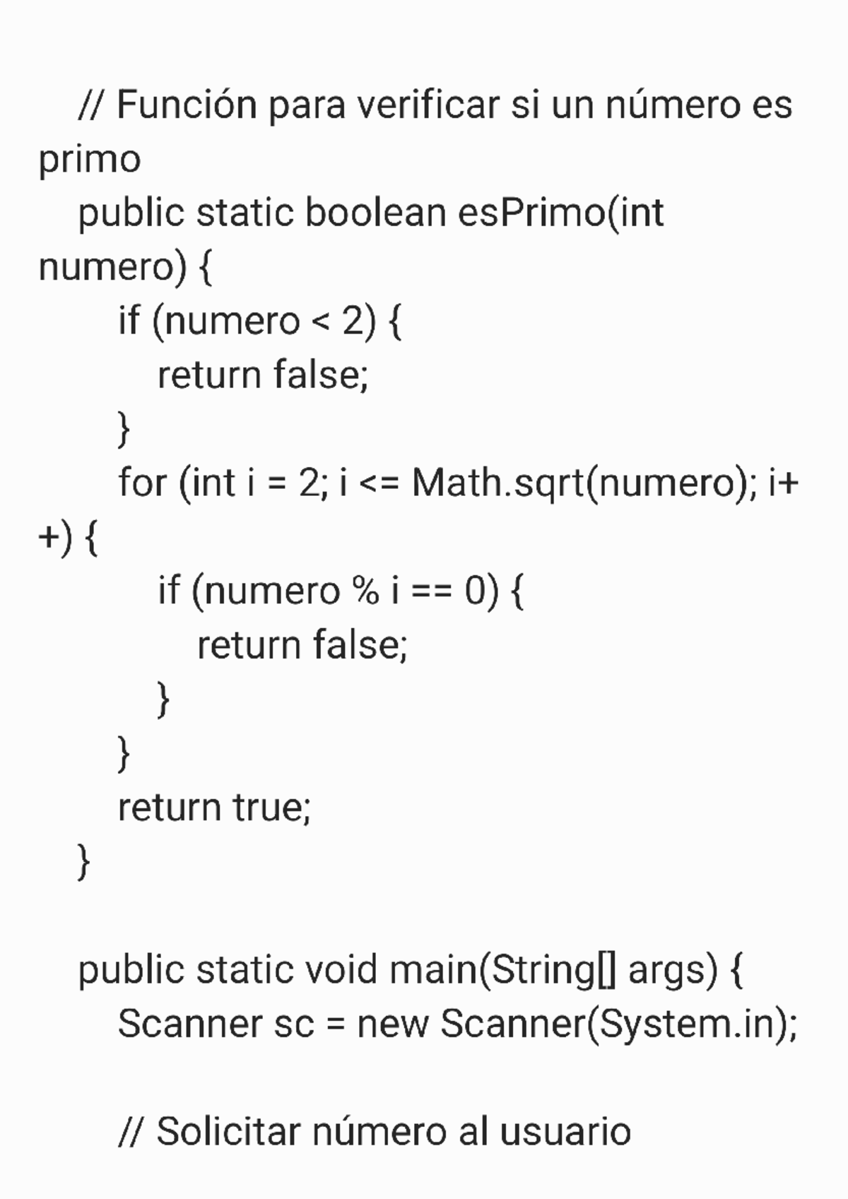 SUMA Primos - Ejercicio de Programación en Java - Studocu