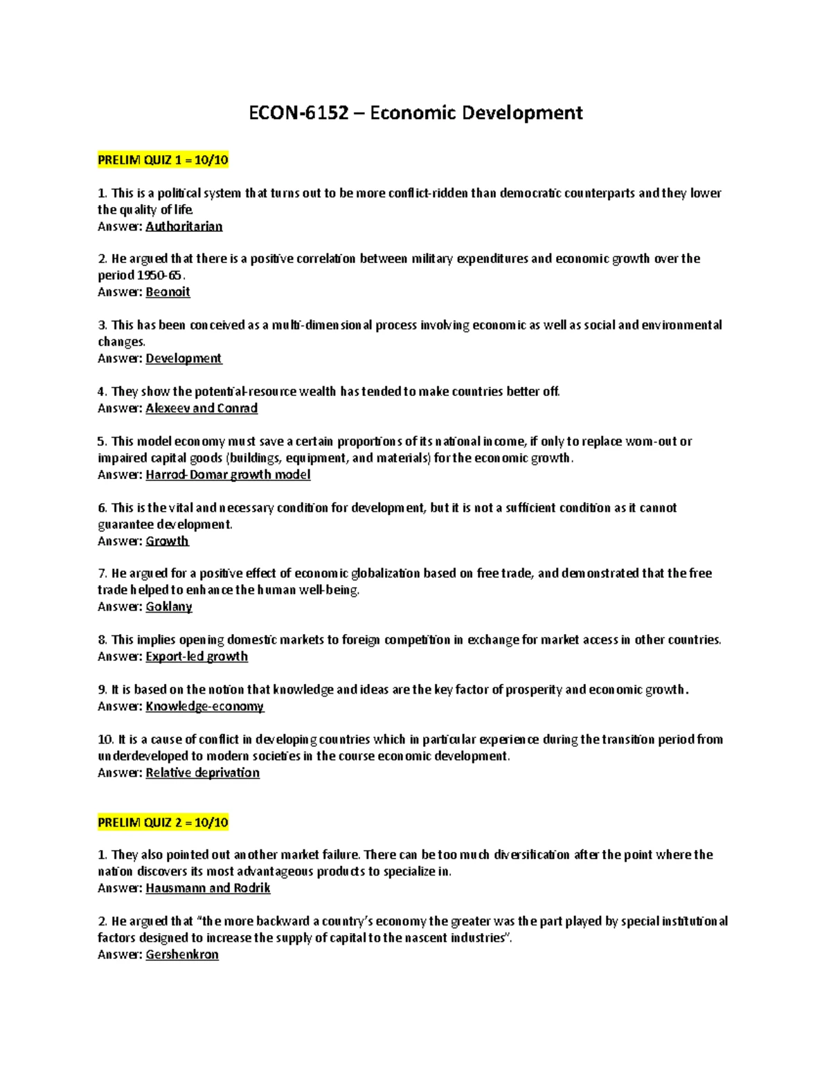 Basic Microeconomics Assignment 4 - This is a quantity of value or ...