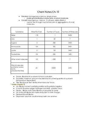 Chem 2 Exam 2 Study Guide - Chapter 17 We can assume that x can be neglected if: Kc is ...
