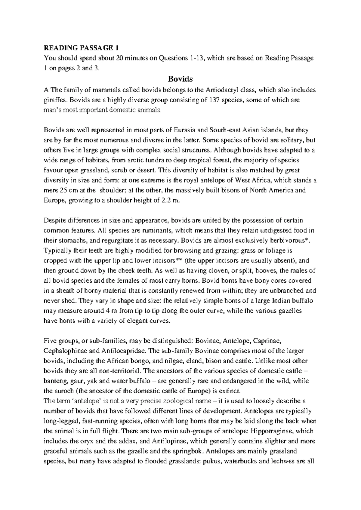 Test 5 - IELTS READING COMPREHENSION - Building a Castle and Navigation ...