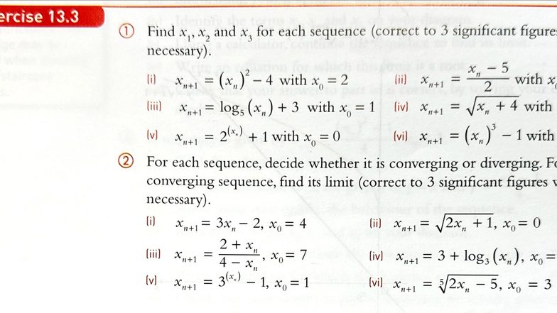 Add Maths 13.3: Iterative Sequences and Convergence Analysis - Studocu