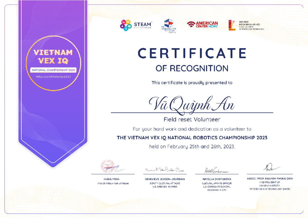 Vũ Quỳnh An - Fghj - BURDC e STEAM AMERICAN DAI HOC BACH KHOA HA NOI ...