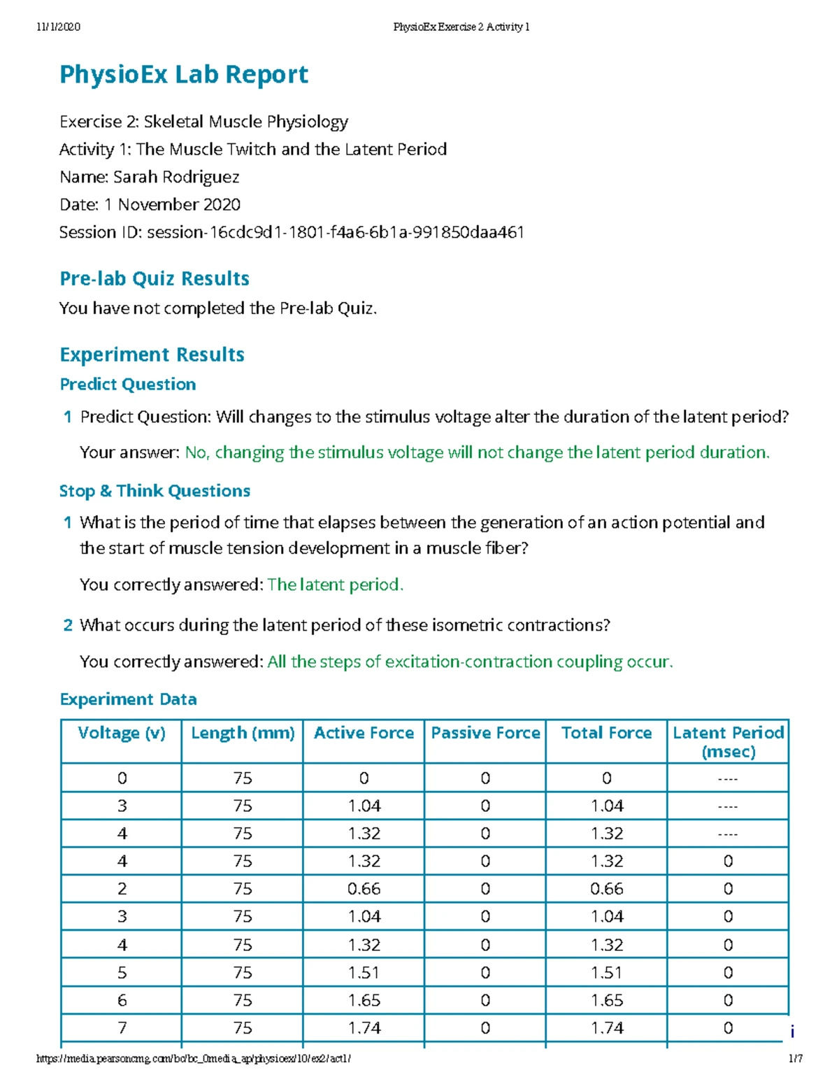 Ap-1-Lab Exercise 19: Spinal Cord & Nerves Q&A Guide - Studocu