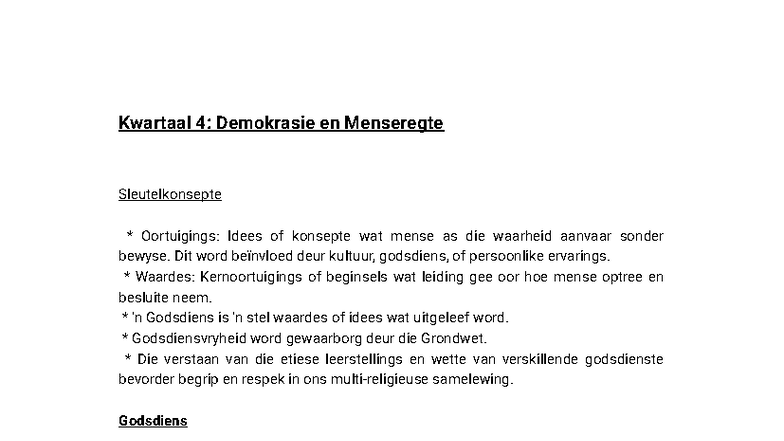 Lokw1-4 - It afrikaans and it is about term 1- 4 study notes - Kwartaal ...