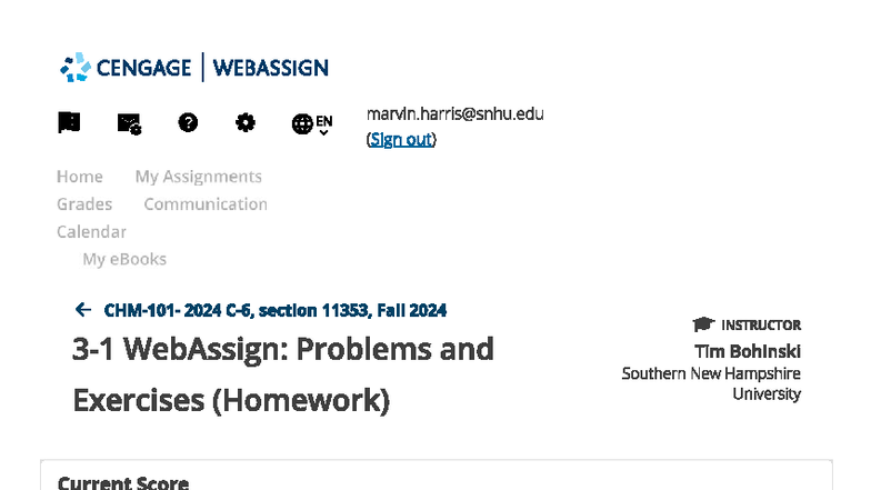CENGAGE WEBASSIGN - Quiz 3-1 Solutions and Important Concepts - Studocu