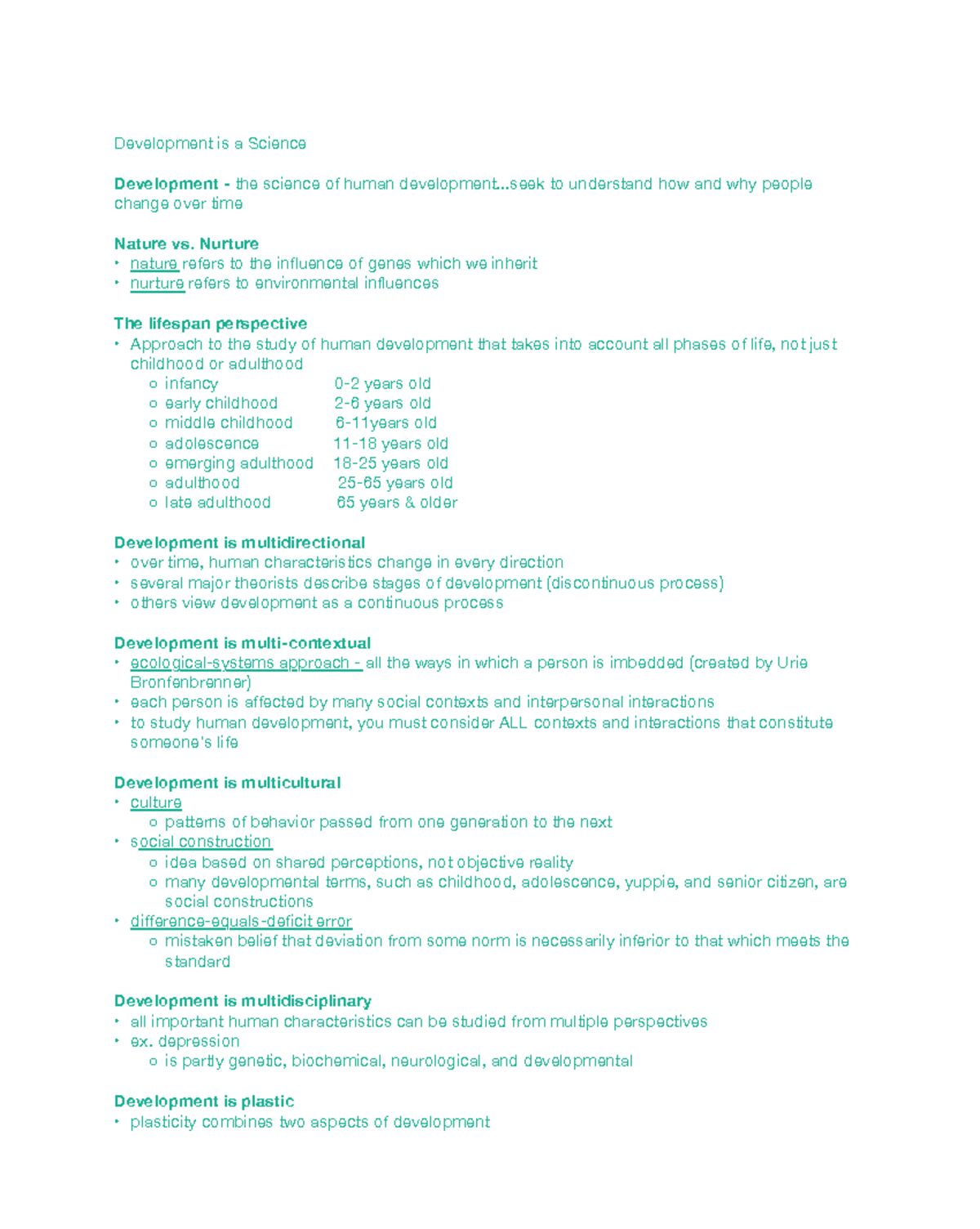 Psychosocial Development: Key Concepts and Stages in Lifespan ...