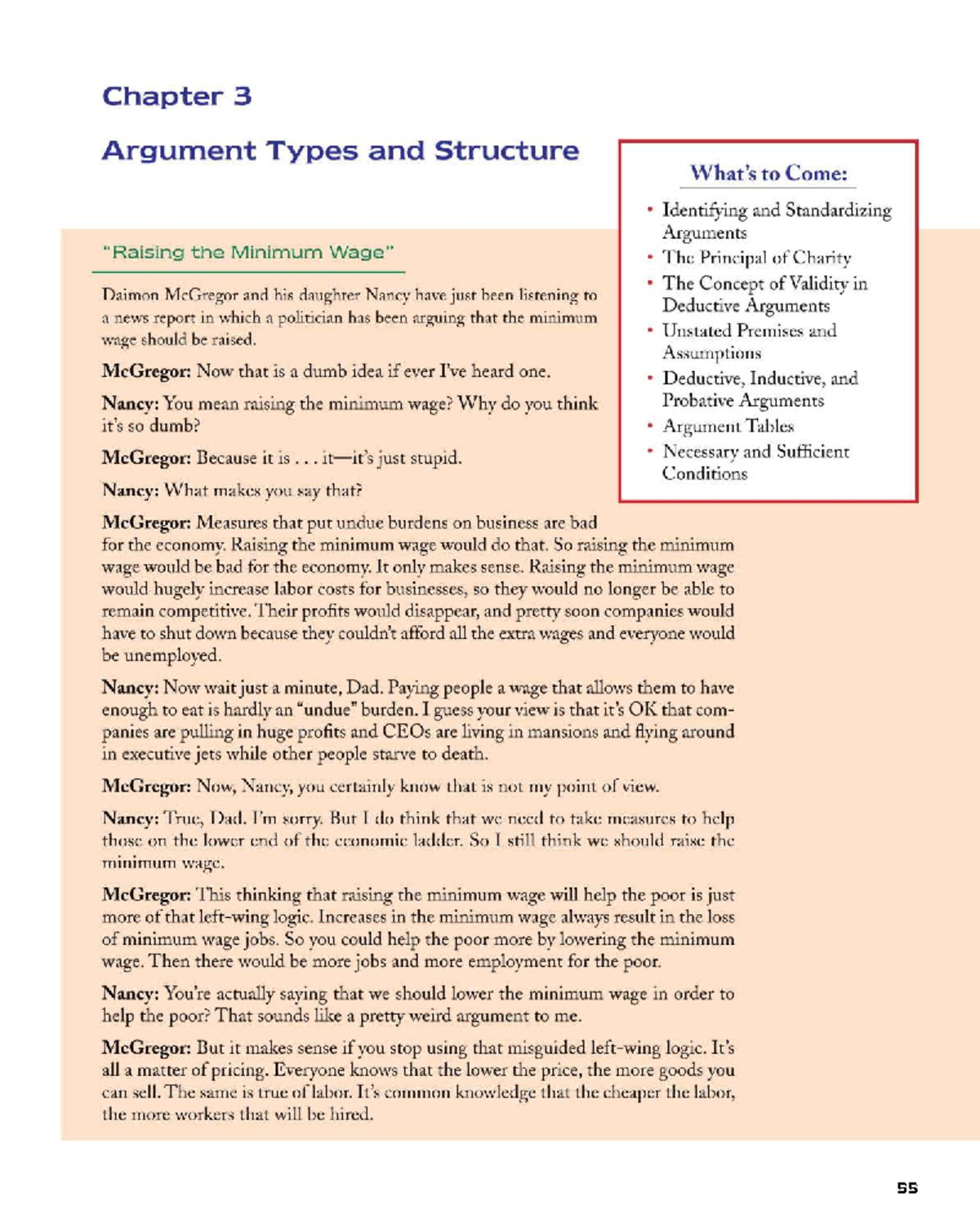 Chapter 3: Argument Types and Structure - Raising the Minimum Wage ...