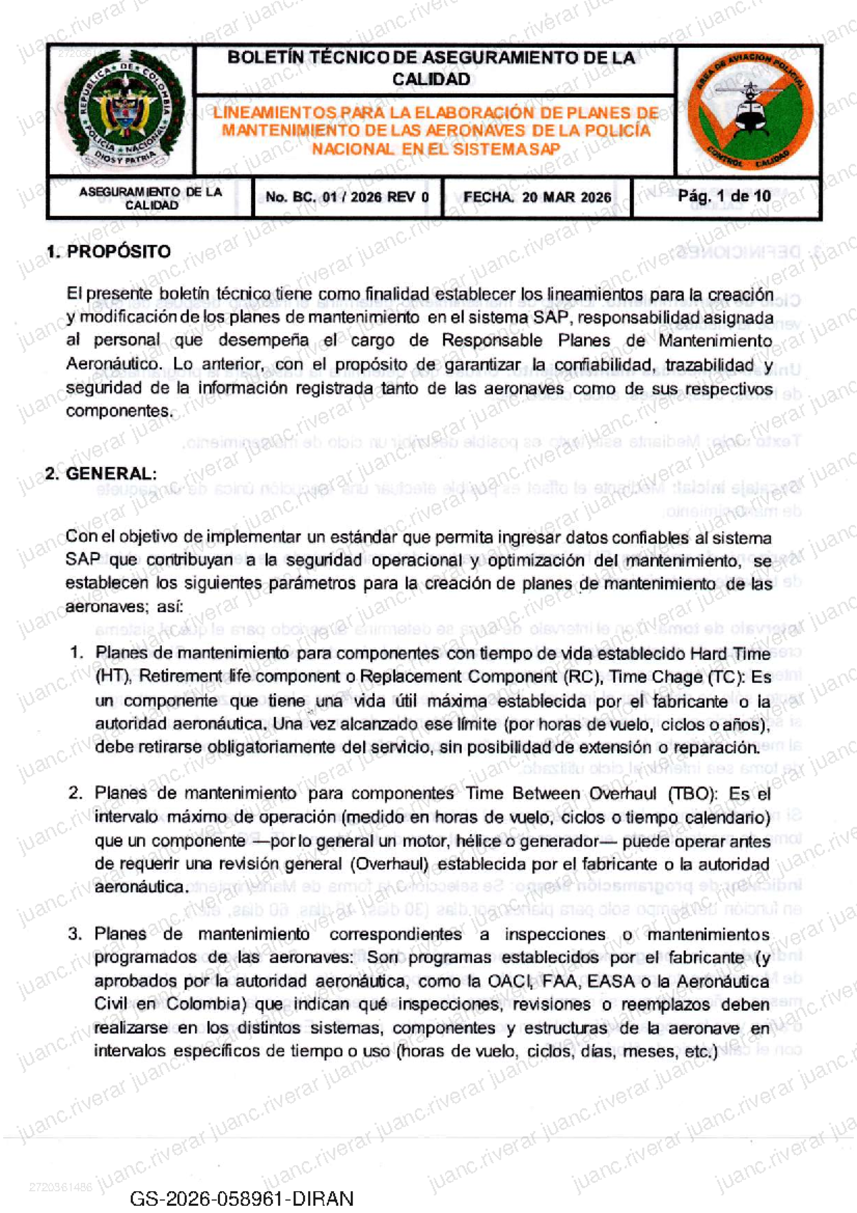 Boletín Técnico de Aseguramiento de la Calidad 012026 - Studocu