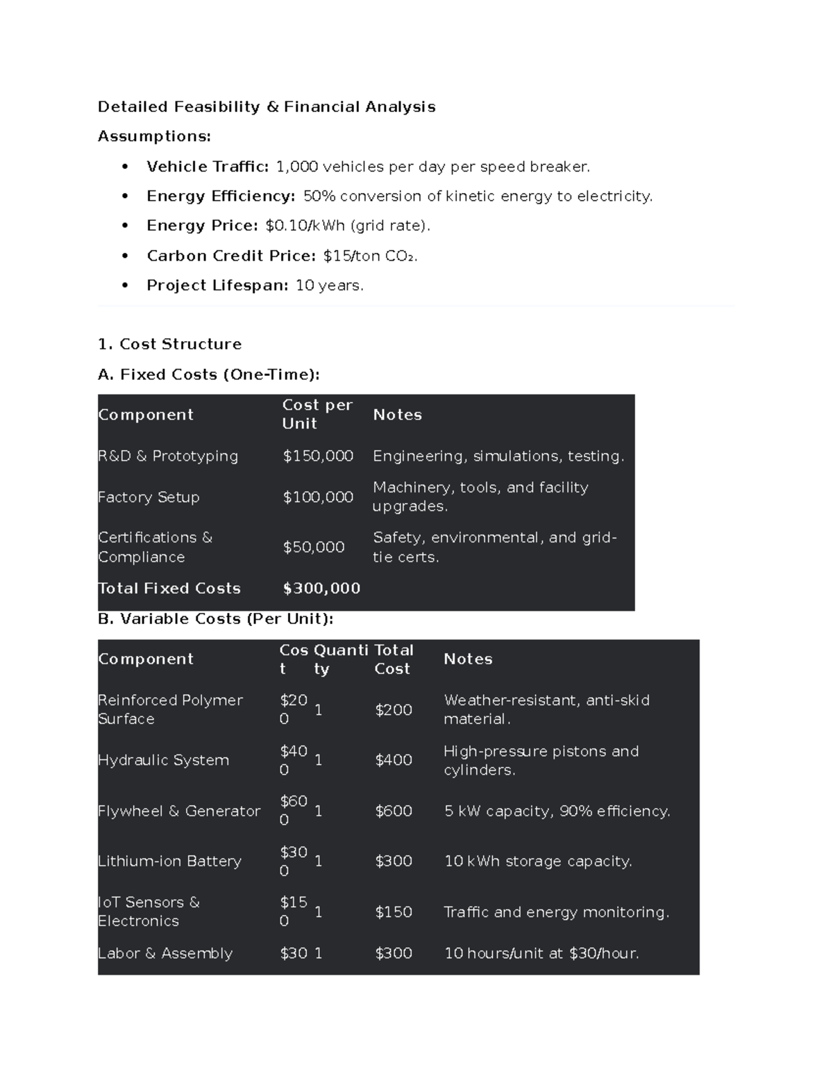 Detailed Feasibility - ITS - Detailed Feasibility & Financial Analysis ...
