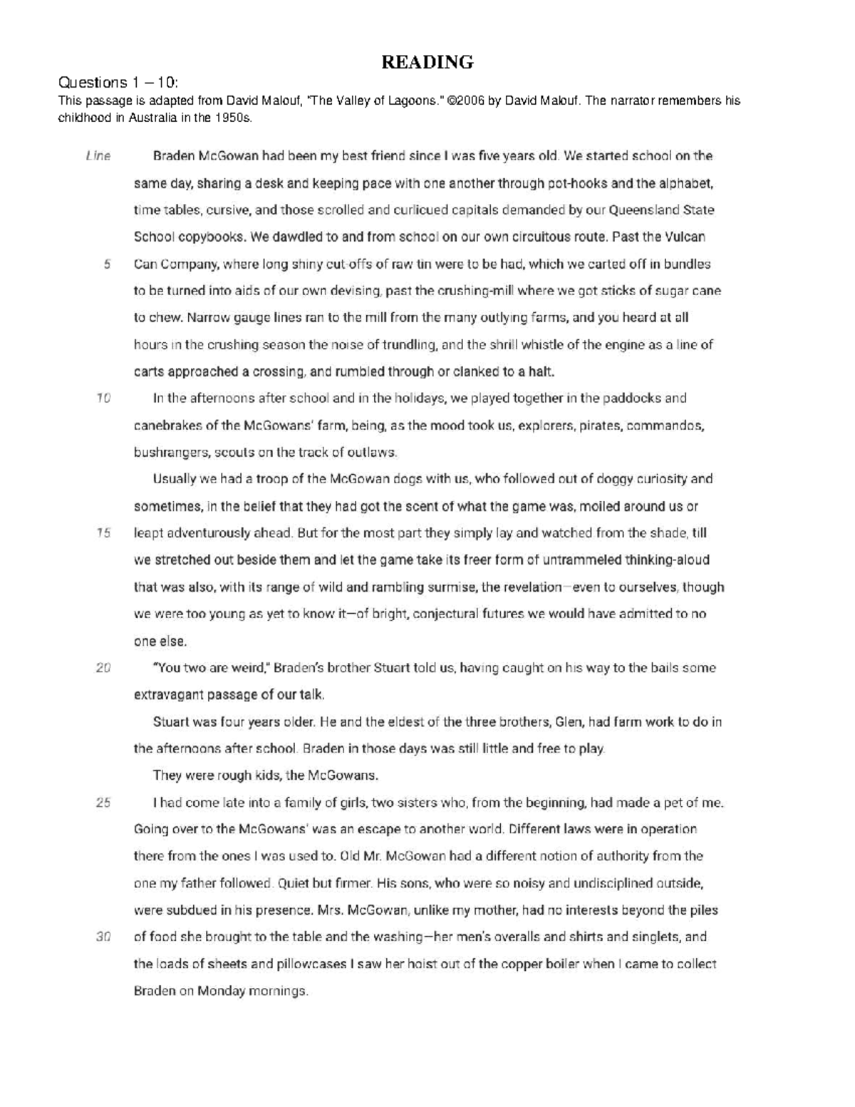 October 2023 SAT QAS Reading & Writing Practice Questions - Studocu