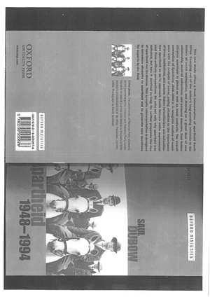 [Solved] Abolition of Passes Act 1951 - Historical Studies 302 Topics ...