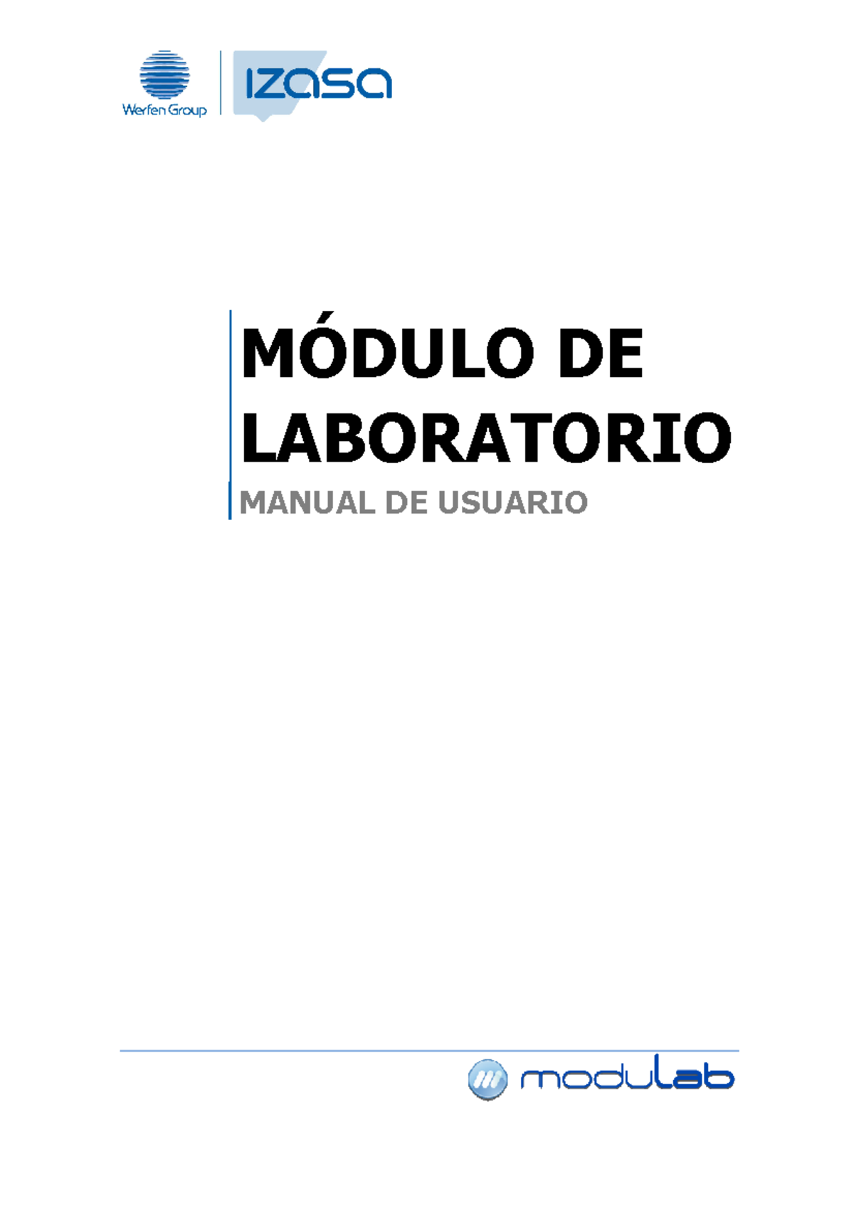 Guía de Usuario para el Módulo LIS de MODULAB - Studocu