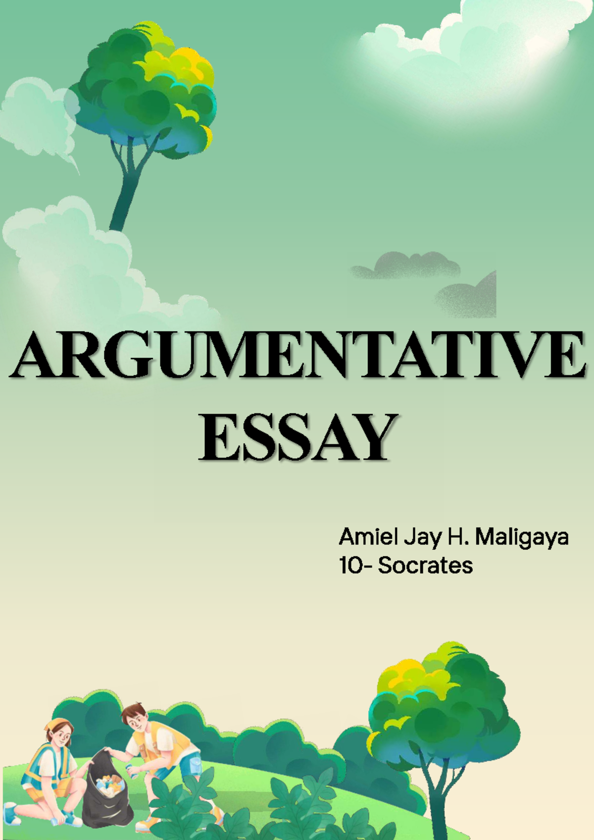 ARGUMENTATIVE ESSAY: Should Schools Ban Single-Use Plastics? - Studocu