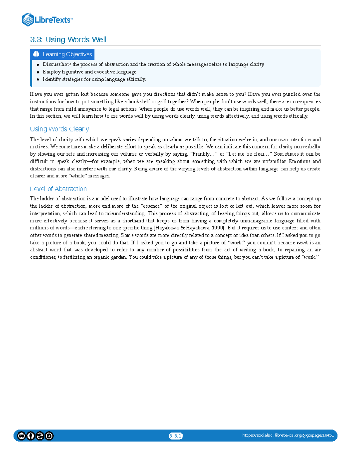 Using Words Well: Clarity, Abstraction, and Ethics in Communication (3. ...