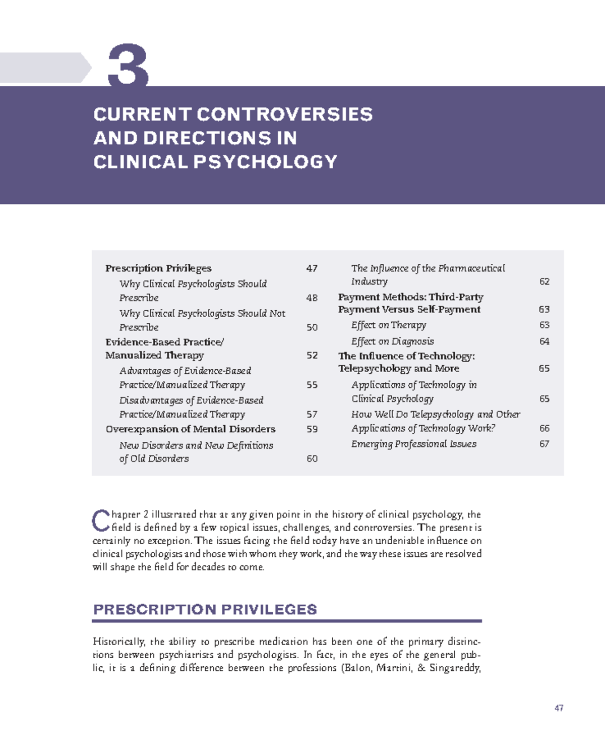 Pomerantz - Chp. 3 - Current Controversies in Clinical Psychology - Studocu