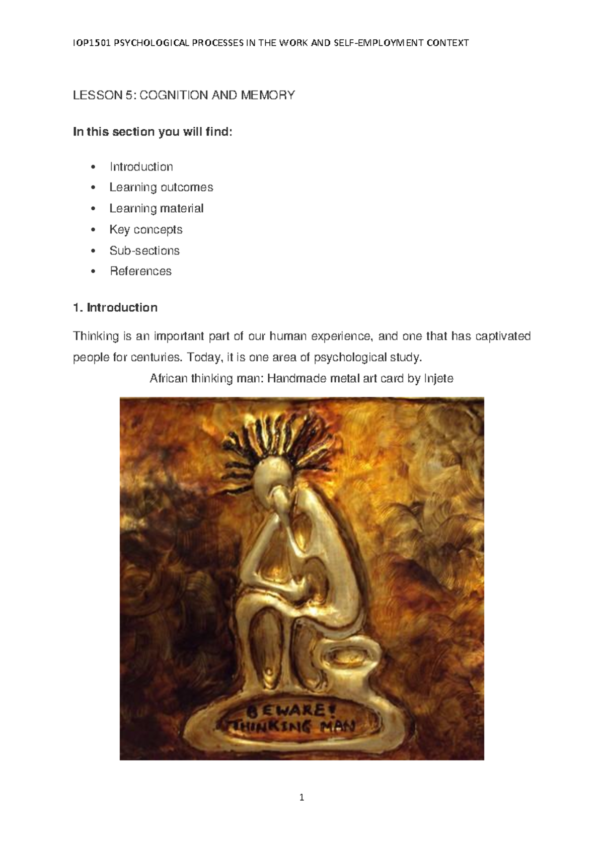 Study guide Lesson 5 abf1209f727d506c42bcf2e6ed9173d5 - LESSON 5 ...