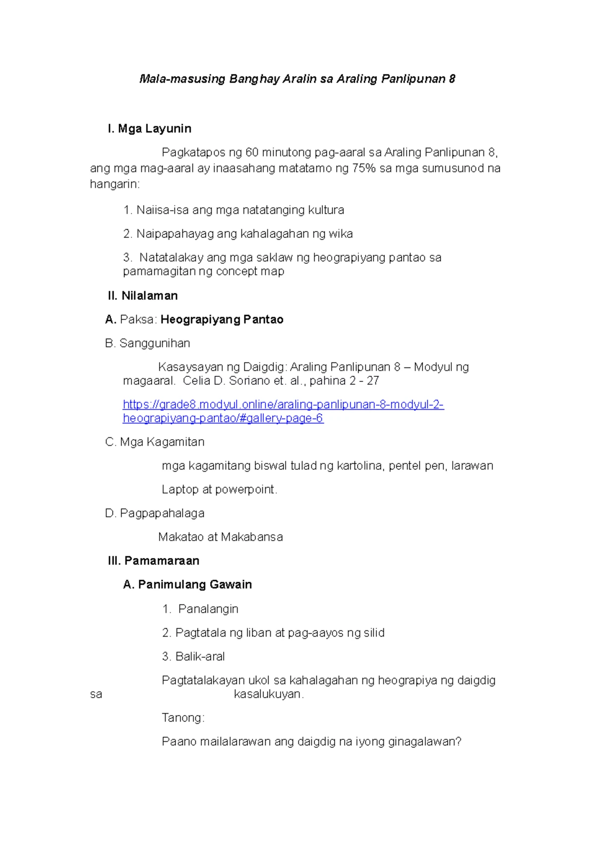 LAC Narrative Report (JUNE 2022) - Republic of the Philippines Region I ...