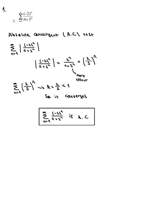 Series - MATH 133 LECTURE NOTES AND EXAMPLES - Math 133 - Calculus III ...