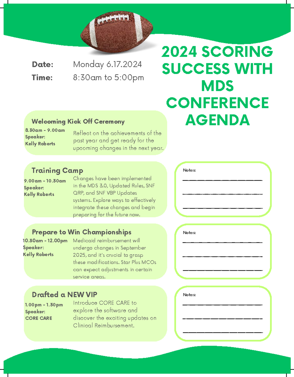 MDS Conference 2024: 1st Day Agenda & Key Updates - Studocu