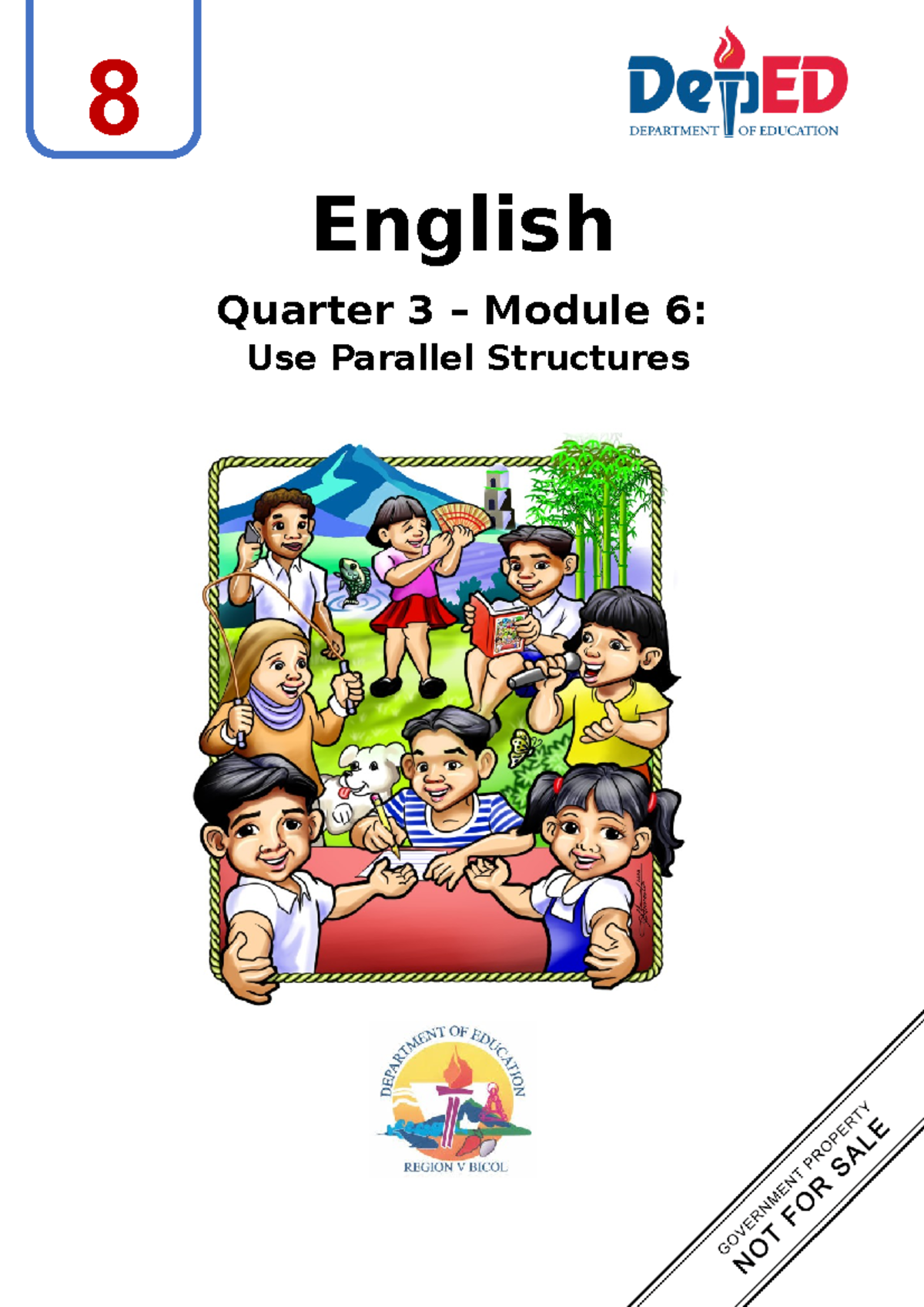 English 8 Quarter 3 Module 6 - English Quarter 3 – Module 6: Use Parallel Structures 8 English ...