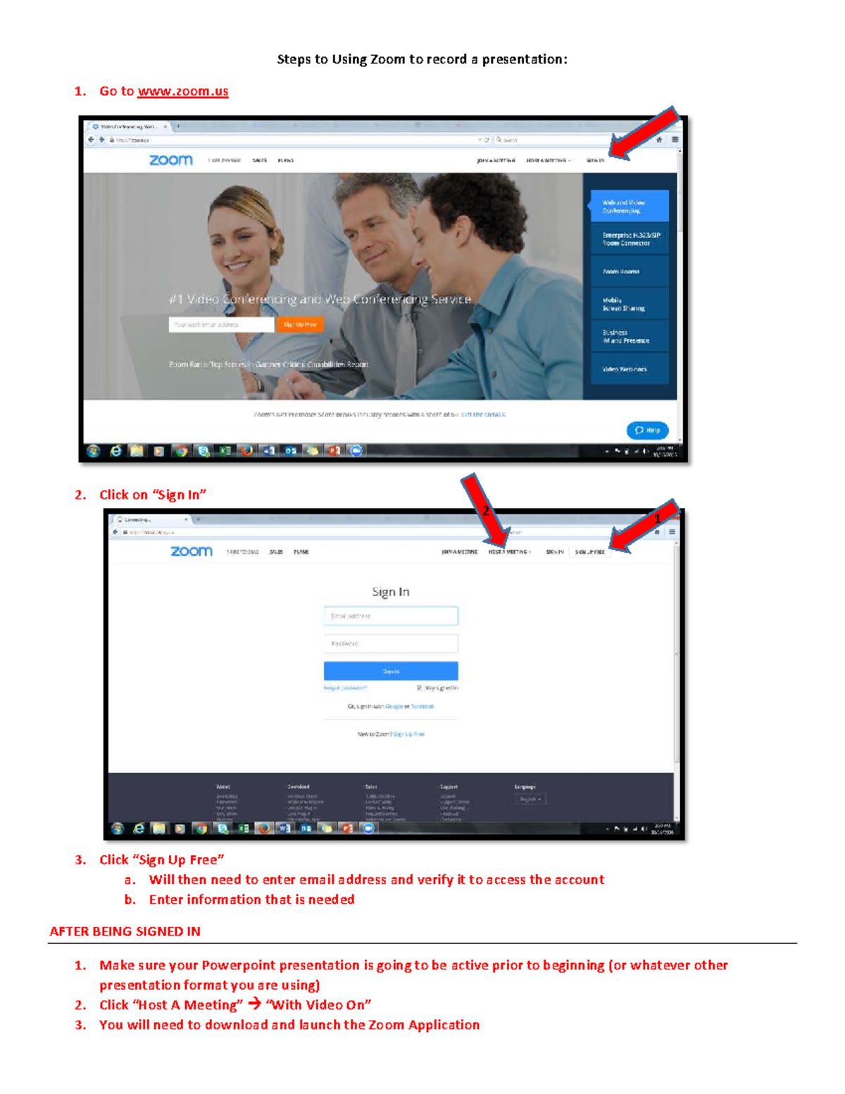 Using Zoom to Record Presentations: Step-by-Step Guide-1 - Studocu