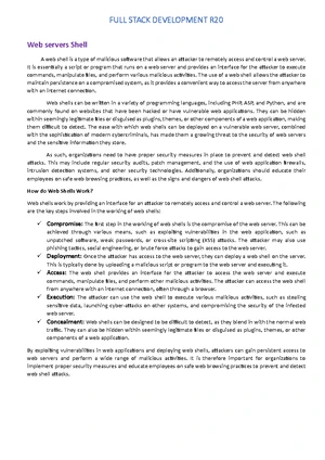 FULL Stack Development pdf 2 - FULL STACK DEVELOPMENT LECTURE NOTES B 4 ...