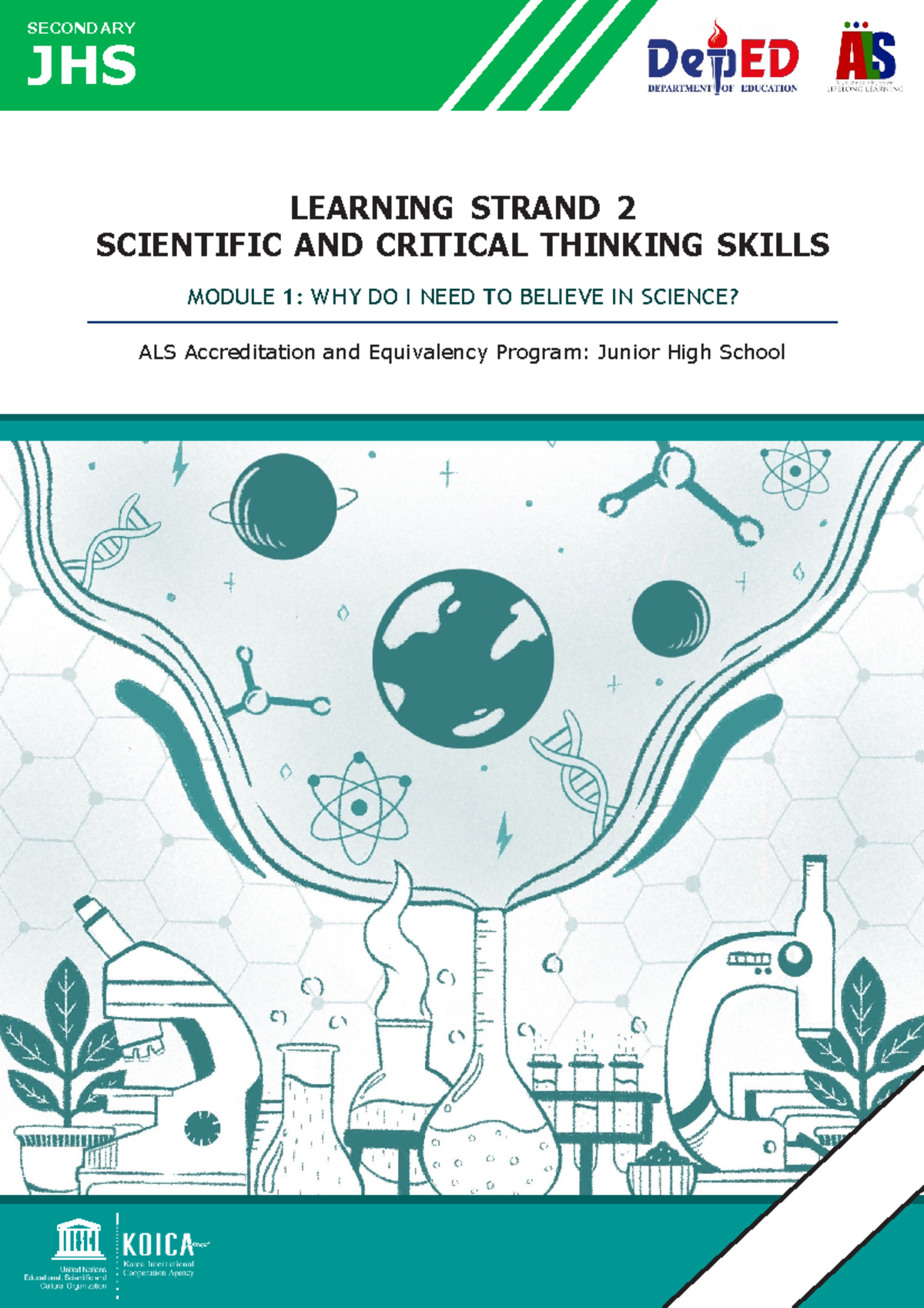 Unesco ALS LS2 Science M01 (V3 - SECONDARY JHS LEARNING STRAND 2 ...