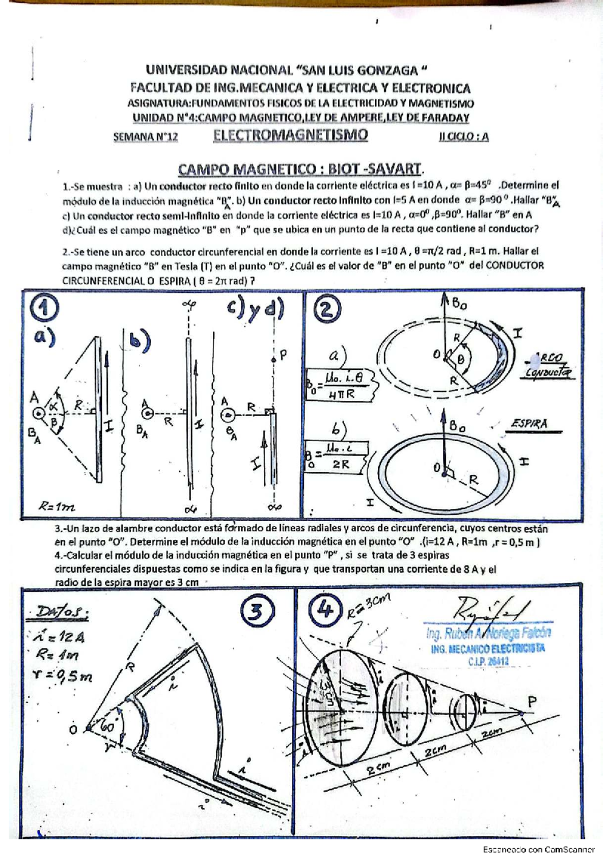 Fundamentos Físicos de la Electricidad y Magnetismo - U4S11 - Studocu