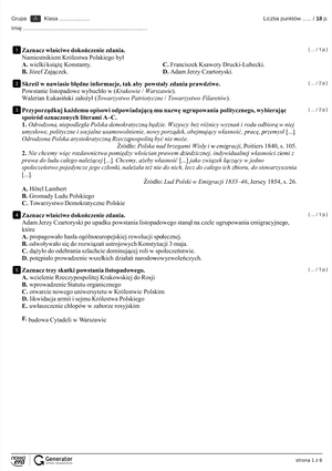 Sprawdzian 5 wersja a pdf - Sprawdzian 5. Społeczeństwo średniowiecznej Europy grupa A - Studocu