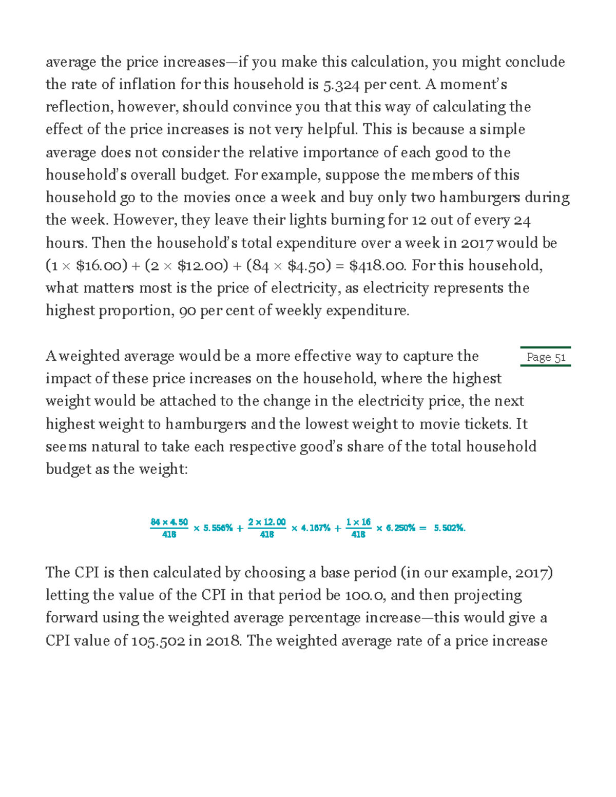CPI Calculation: Understanding Weighted Averages in Inflation Analysis ...