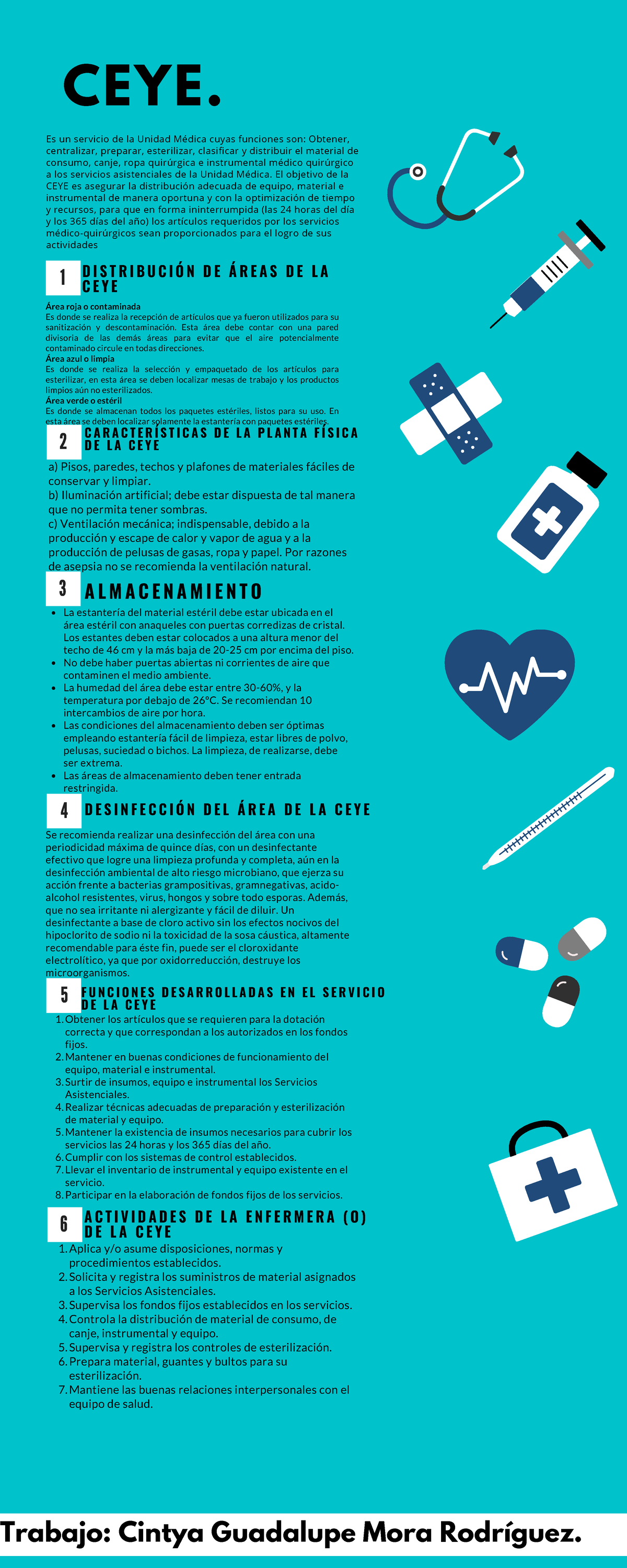 CEYE - Resumen de las actividades y areas de Ceye - 1 D I S T R I B U C I Ó N D E Á R E A S D E ...