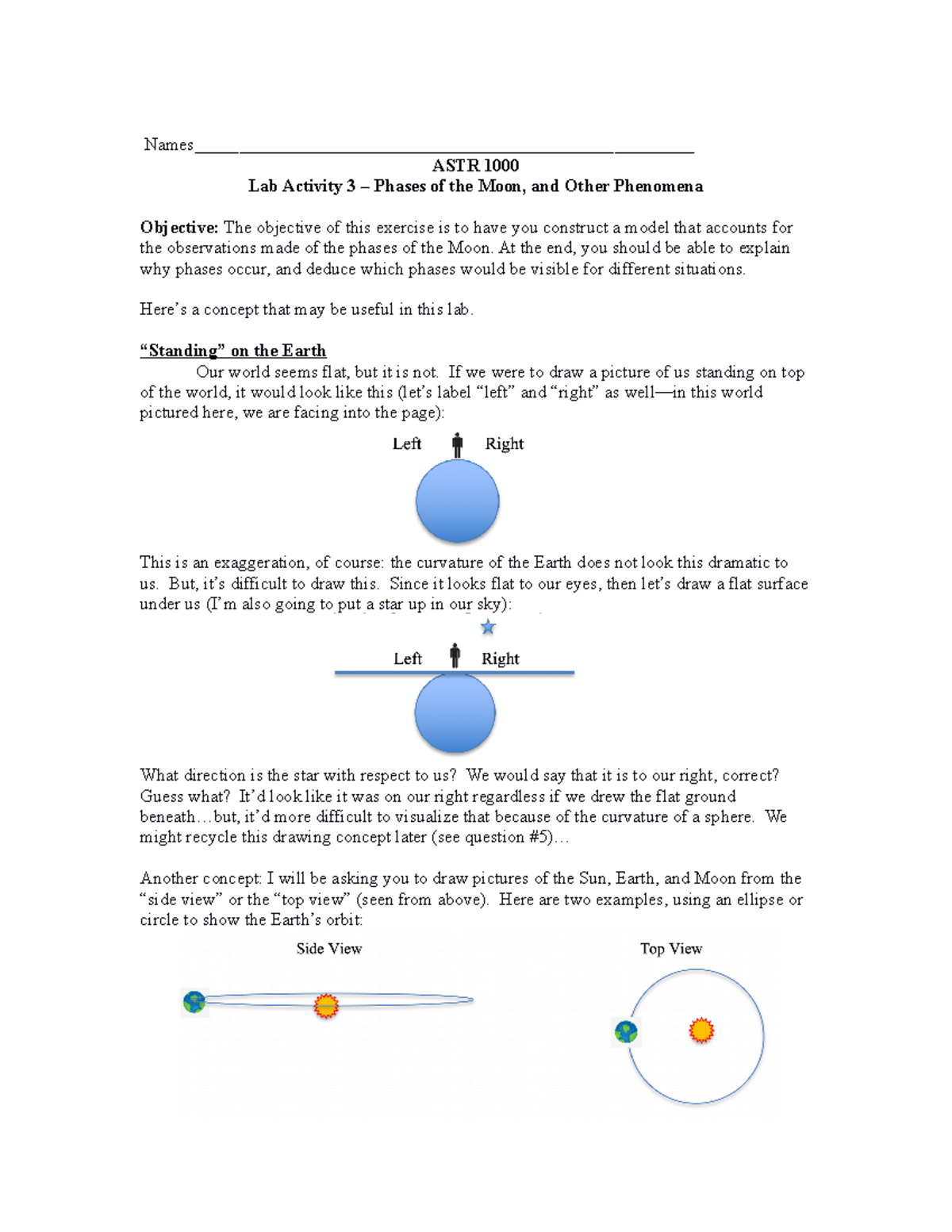 Lab3 Moon Phases - Lab document to practice on - - Studocu