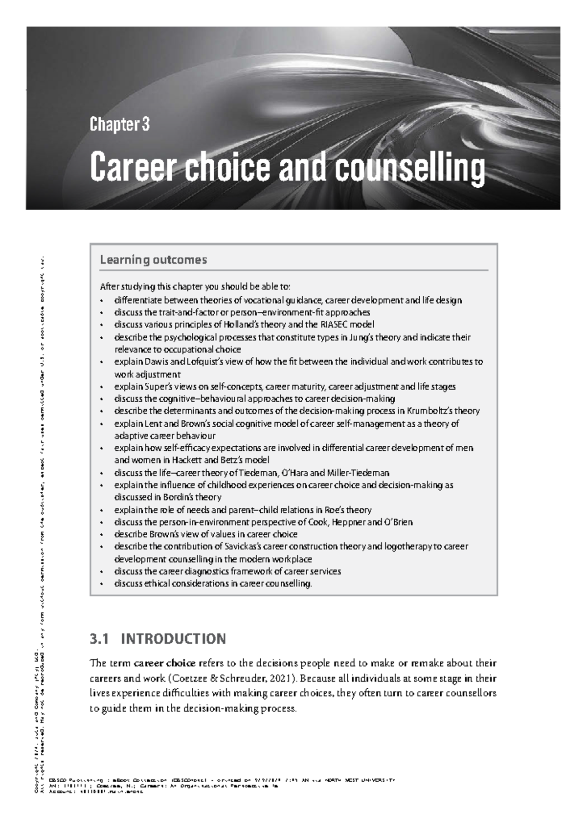 Coetzee M 2024 31 Chapter 3: Career Choice and Counselling Insights ...