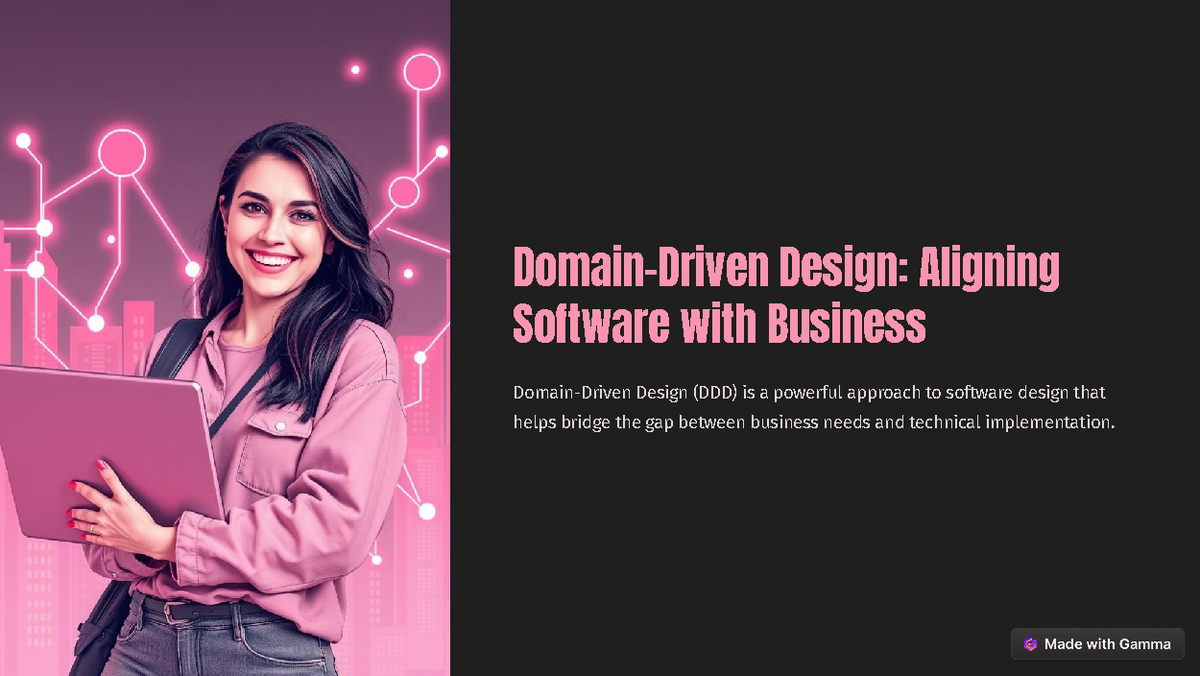 Domain Driven Design Aligning Software With Business Domain Driven