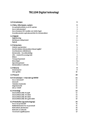 [Solved] Hva er det aller viktigste jeg skal kunne omsikkerhetsprotokoller - Digital Teknologi ...