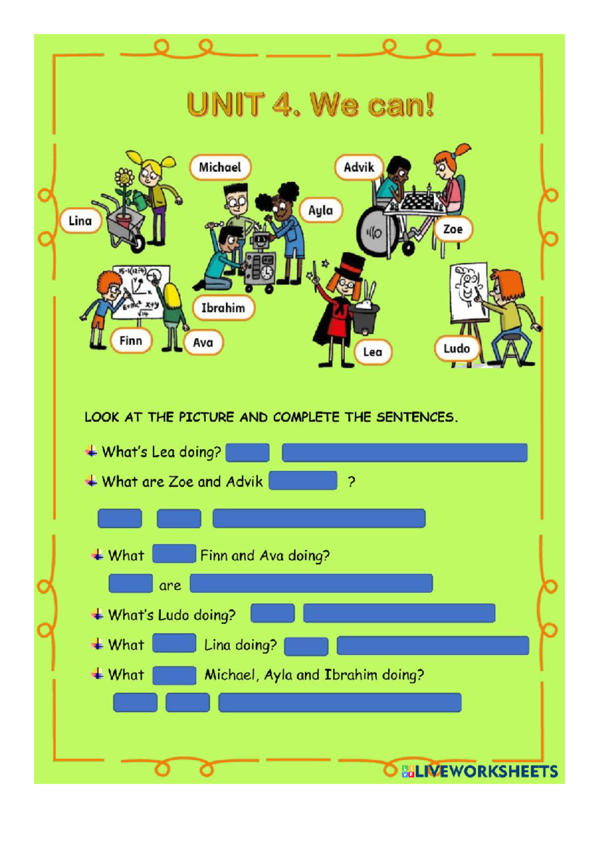 Unidad 4: Ejercicios Prácticos de Gramática - Open Up 4 - Studocu