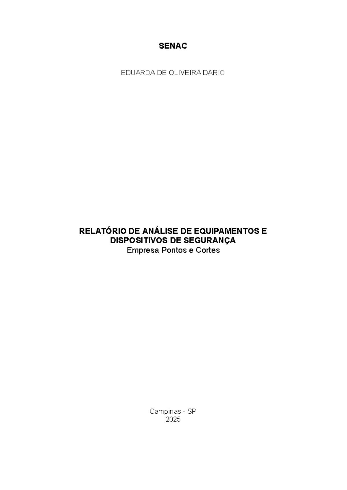 Atividade 3 UC 09: Análise de Equipamentos e Segurança 2025 - Studocu